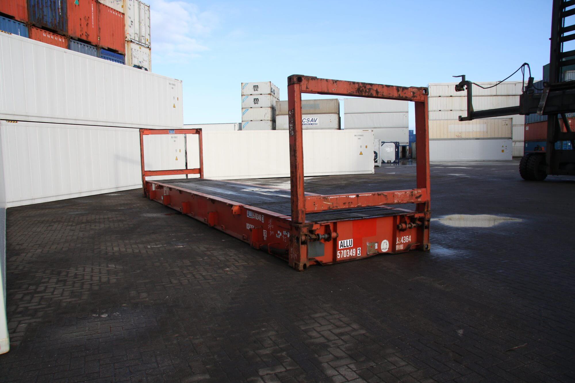 What Is A Flat Rack Container Explained 2 Types Of Flat Racks Alconet
